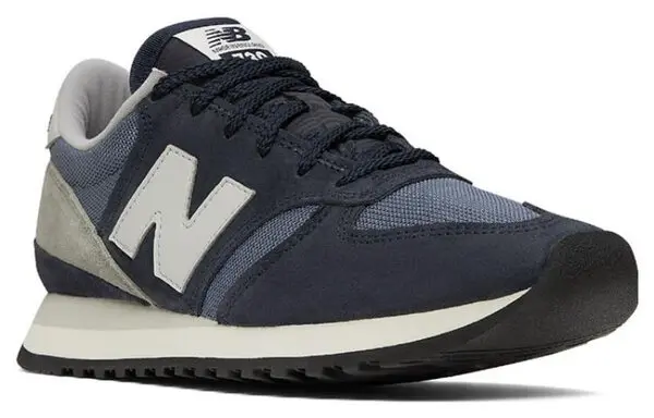 NEW BALANCE 730 Retro Low Top Sneakers - Navy Blue/gray