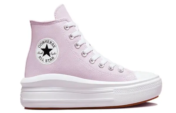 CONVERSE Chuck Taylor All Star Move Platform High Top Sneakers - Pink/white