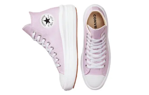 CONVERSE Chuck Taylor All Star Move Platform High Top Sneakers - Pink/white