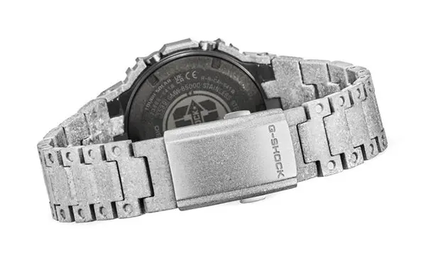 Casio G-shock Stainless Steel Digital Watch - Silver/black