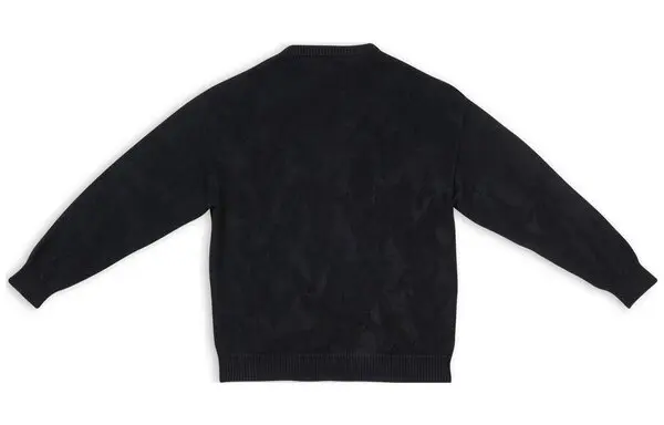 Balenciaga Bb Paris Icon Sweater - Black