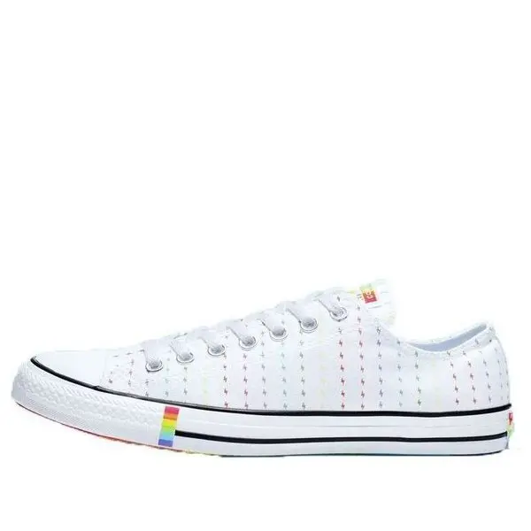 CONVERSE Chuck Taylor All Star Ox "pride Pattern" Sneakers - White