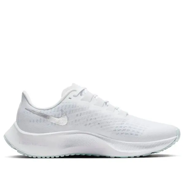 Nike Zoom Pegasus 37 Athletic Sneakers - White/silver
