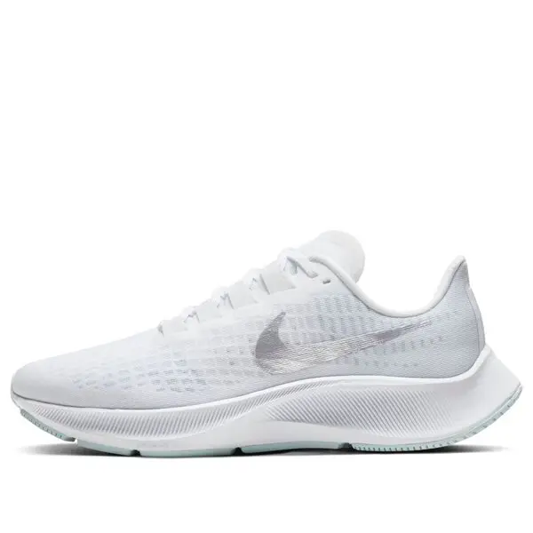 Nike Zoom Pegasus 37 Athletic Sneakers - White/silver