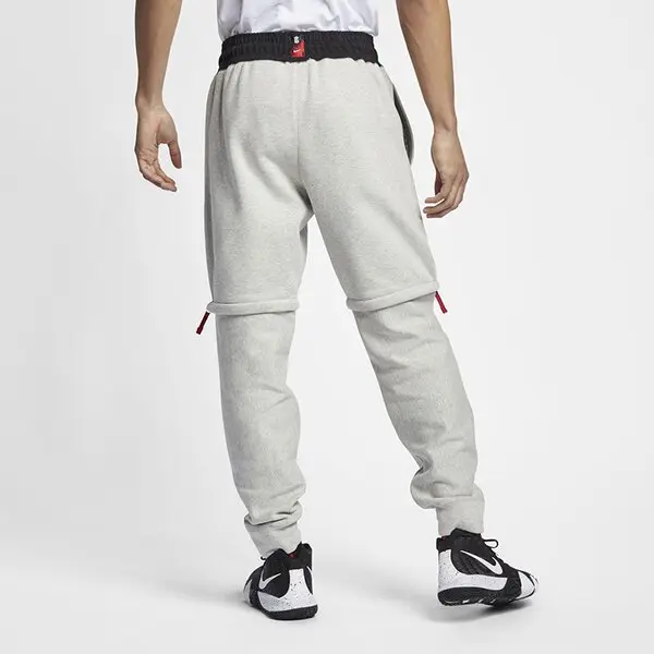 Nike Kyrie Kyrie Irving Basketball Sports Detachable Long Pants Gray - Grey