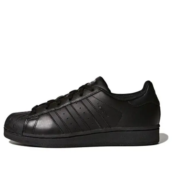 Adidas Superstar Foundation J Triple Sneakers - Black