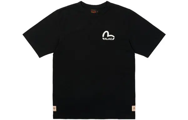 PALACE X Evisu Seagull Logo T-shirt - Black