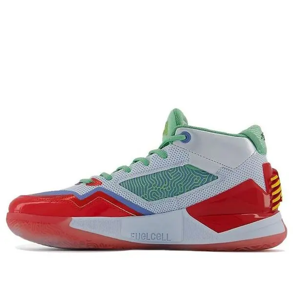 NEW BALANCE Kawhi "pastel" Athletic Sneakers - Red/gray/green