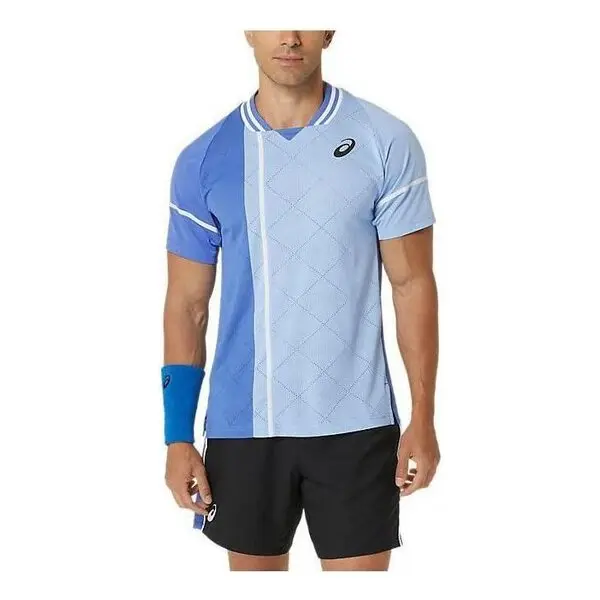 Asics Match Actibreeze Short Sleeve Top - Sapphire