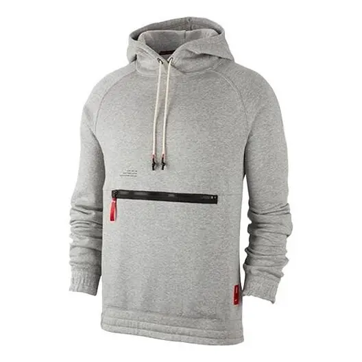 Nike Kyrie Basketball Sports Fleece Lined Knit Asia Sizing 'gray - Grey