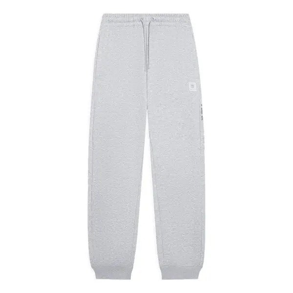 LI-NING Badfive Graphic Joggers Sweatpants 'light Grey - Light Grey/black