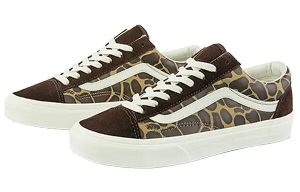 VANS Style 36 Leopard Print Sneakers - Brownleopard