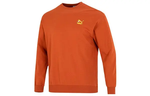 PUMA Logo Crew Neck Sweatshirt