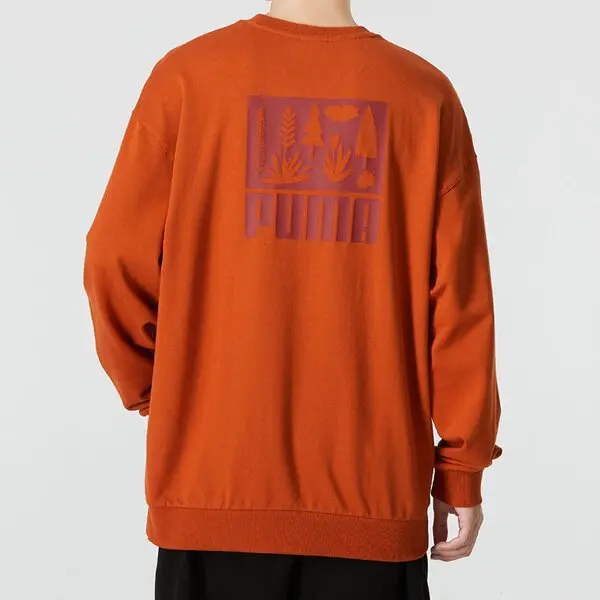 PUMA Logo Crew Neck Sweatshirt