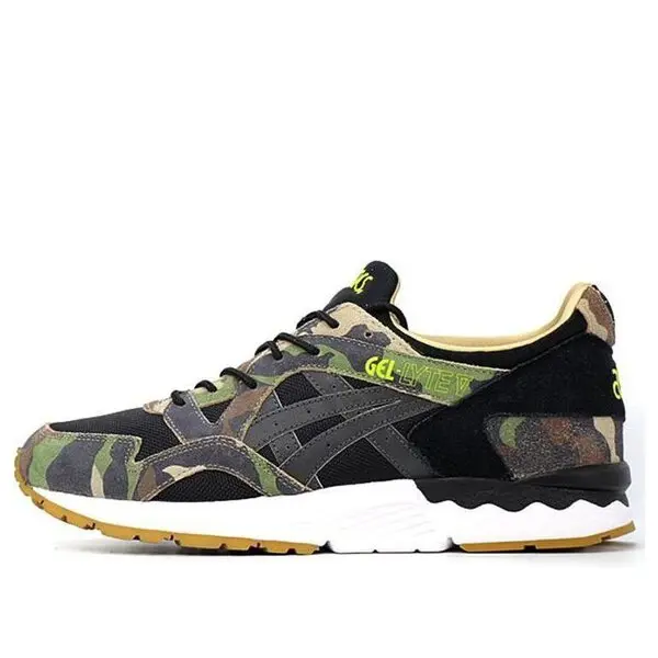 Asics X Atmos Gel-lyte V Woodland Camo - Black/green