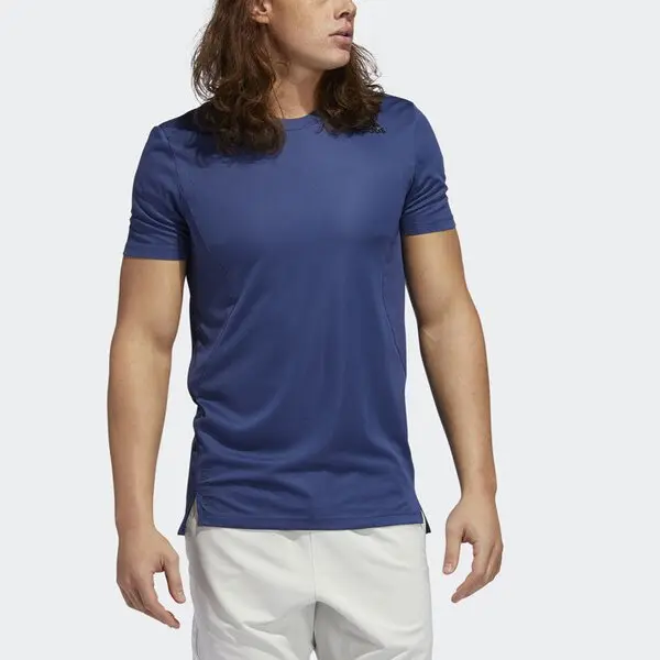 Adidas Training Tee H.rdy Short Sleeve - Blue