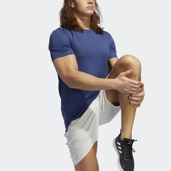 Adidas Training Tee H.rdy Short Sleeve - Blue
