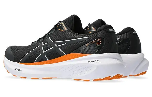 Asics Gel-kayano 30 Athletic Shoes - Black/orange/white