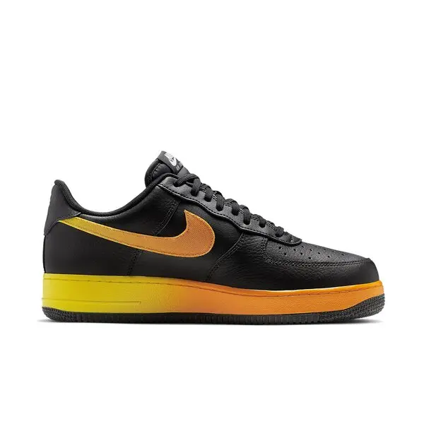Nike Force 1 Low '07 Lv8 "orange Peel" Sneakers - Black