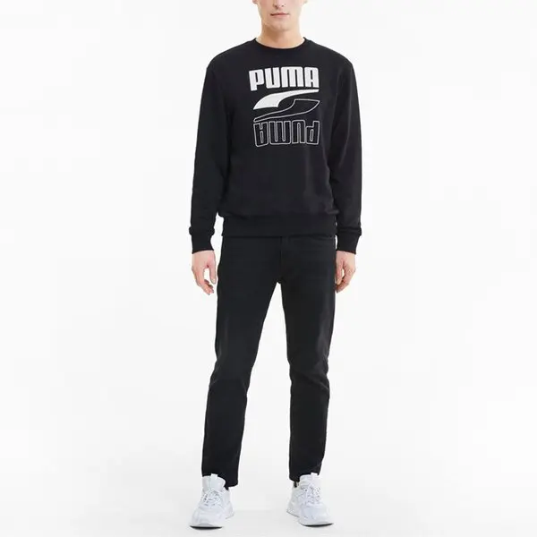 PUMA Rebel Long Sleeve Crewneck Sweater