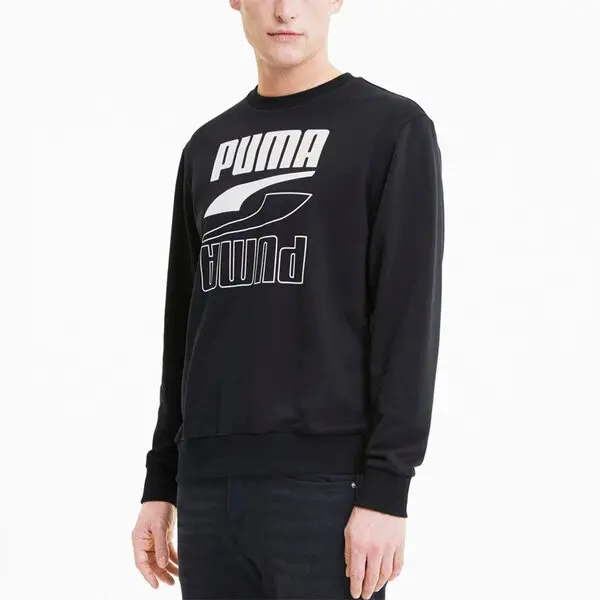 PUMA Rebel Long Sleeve Crewneck Sweater