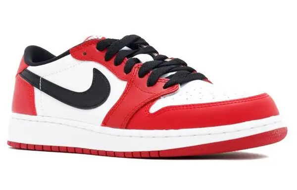 JORDAN 1 Retro Low Og Sneakers - Red