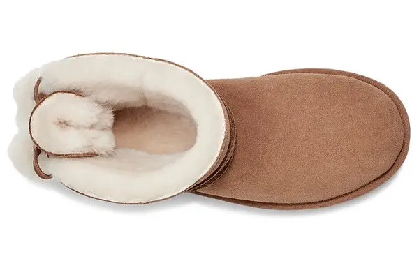 UGG Mini Bailey Bow Pom Boots