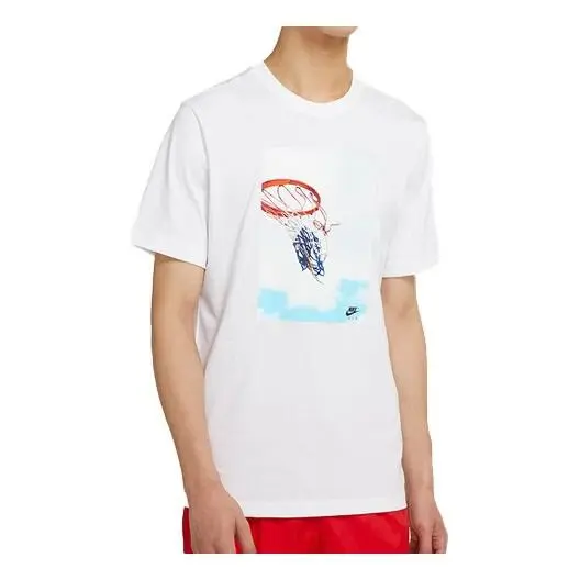Nike Pattern Printing Short Sleeve T-shirt