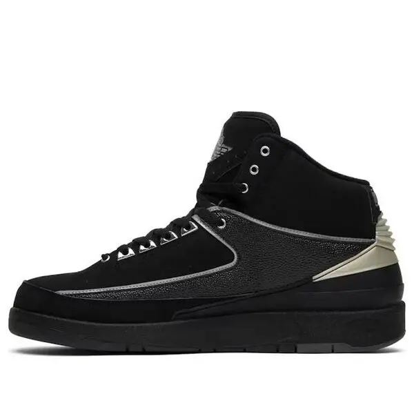 JORDAN 2 Retro " Chrome" 2004 - Black