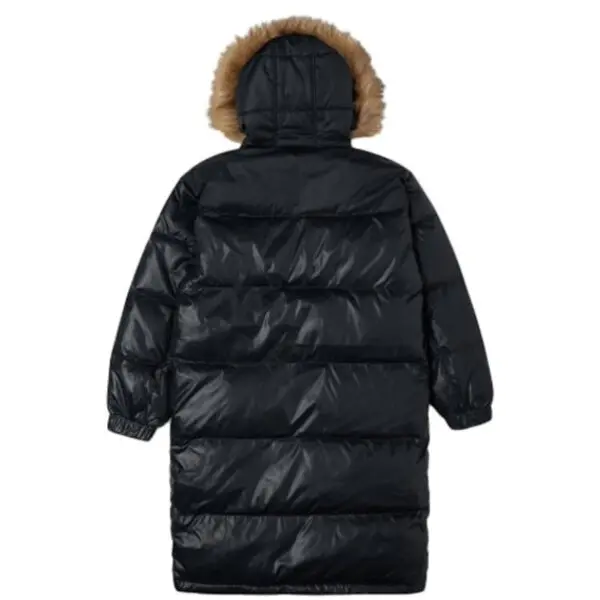 CONVERSE Long Down Jacket - Black