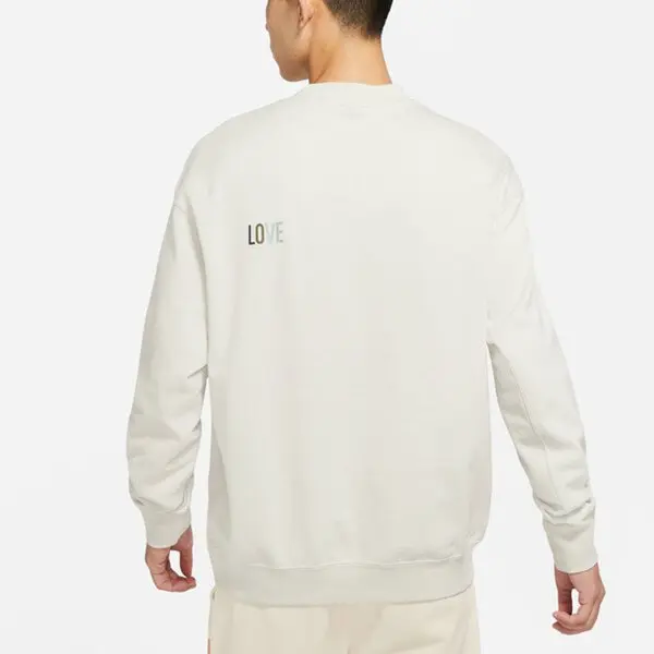 Nike Logo Embroidered Crewneck Pullover