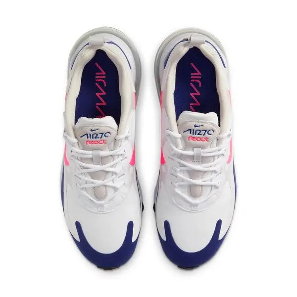 Nike Max 270 React Sneakers - White/pin/kblue
