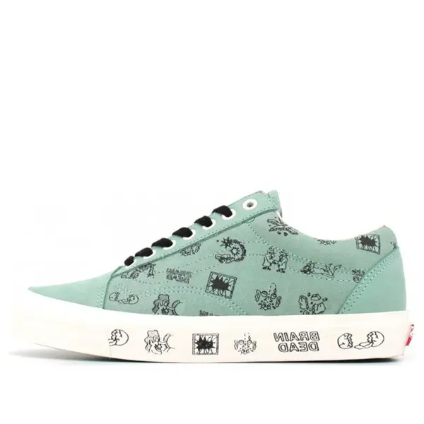 VANS Vault X Brain Dead Old Skool Lx Sneakers - Green