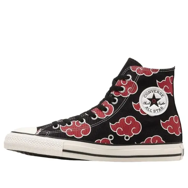 CONVERSE X Naruto Shippuden Chuck Taylor All Star High 'itachi - Black/red