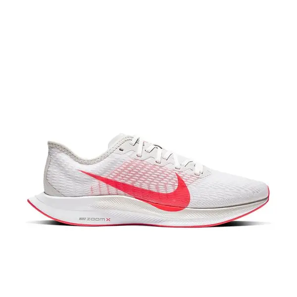 Nike Zoom Pegasus Turbo 2 Athletic Sneakers - White/red