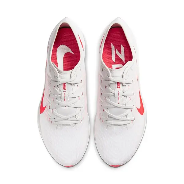 Nike Zoom Pegasus Turbo 2 Athletic Sneakers - White/red