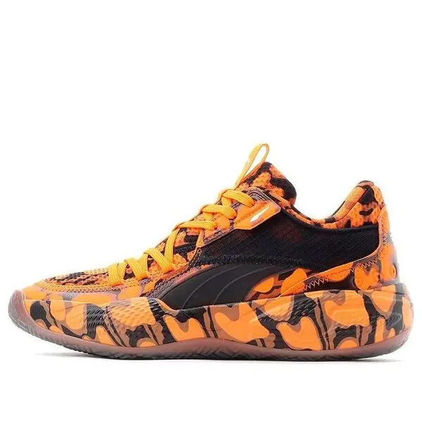 PUMA June Ambrose X Court Rider 'high Court Maverick' Sneakers - Orange