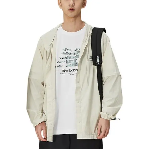 NEW BALANCE Logo Print Casual Jacket