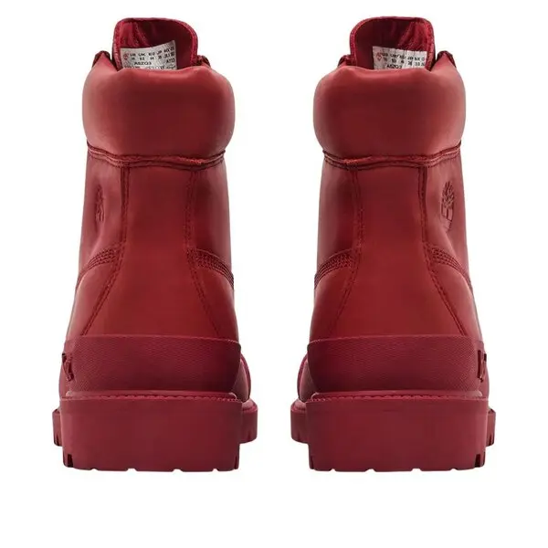 Timberland X Bee Line 6 Inch Premium Nubuck Lace-up Boots - Red