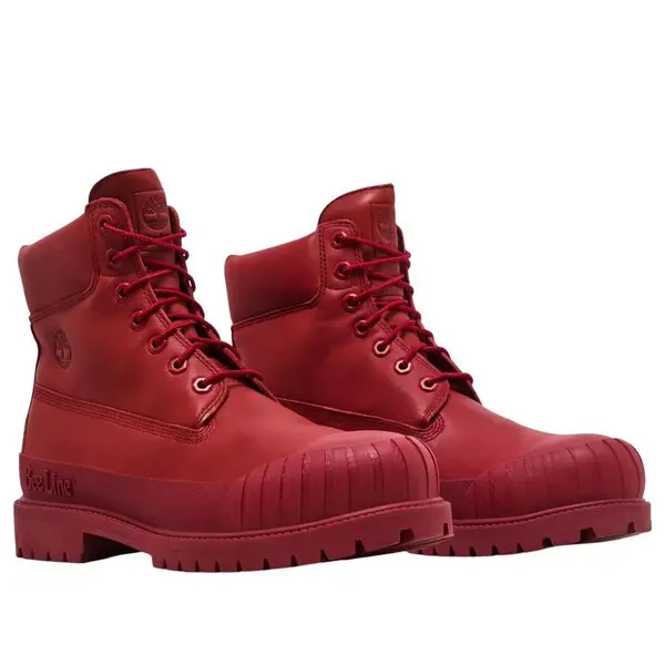 Timberland X Bee Line 6 Inch Premium Nubuck Lace-up Boots - Red