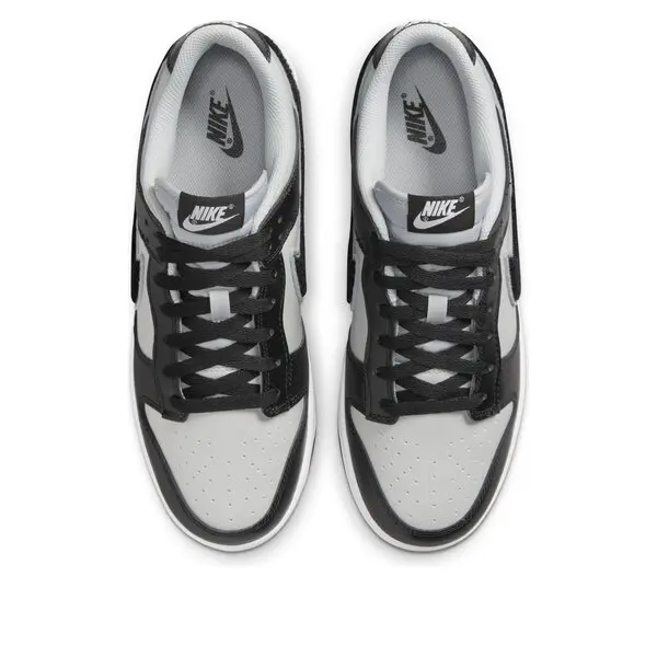 Nike Dunk Low "chenille Swoosh Black Grey Fog