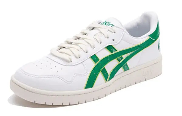 Asics Aaron Low Top Sneakers - White/green