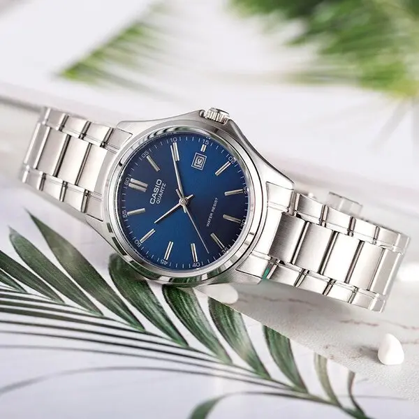 Casio Stainless Steel Dial Analog Watch