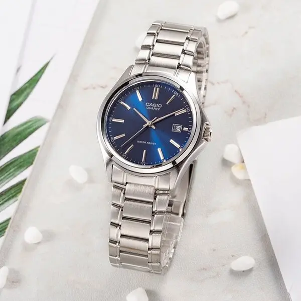 Casio Stainless Steel Dial Analog Watch
