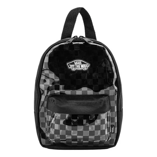 VANS Check Me Out Mini Backpack - Black/grey