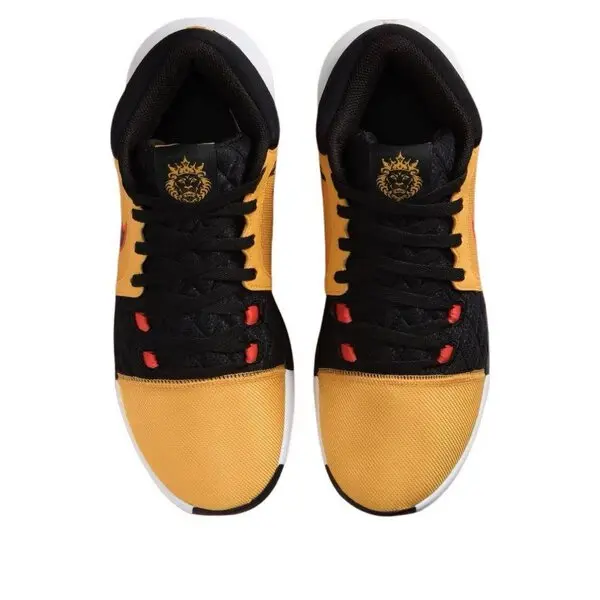 Nike Lebron Witness 'bruce Lee' Athletic Sneakers - Del Sol/metallic Silver/comet Red