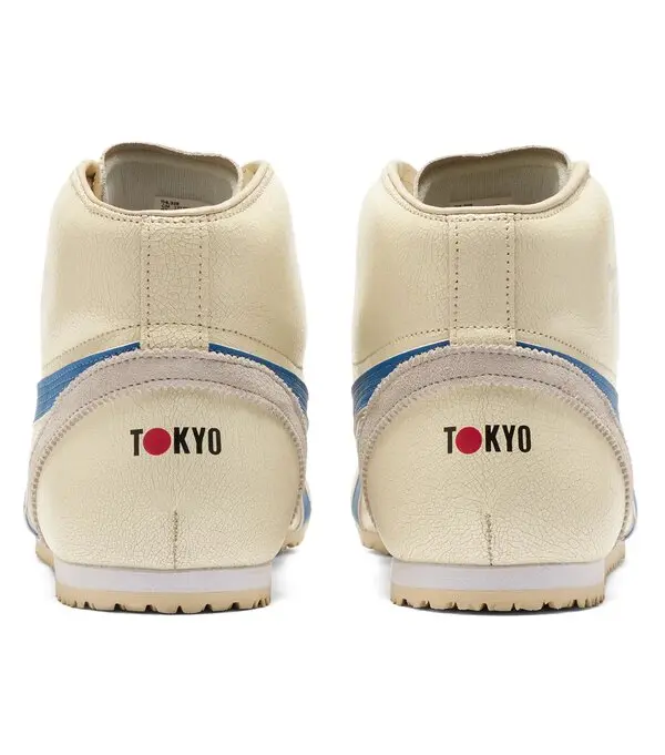 Onitsuka Tiger Mid Runner Sneakers - White/blue/red