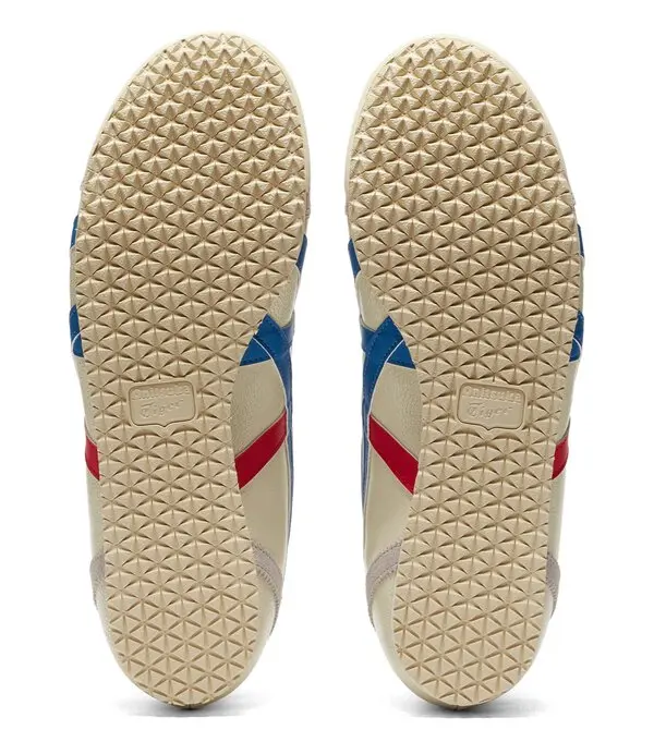Onitsuka Tiger Mid Runner Sneakers - White/blue/red