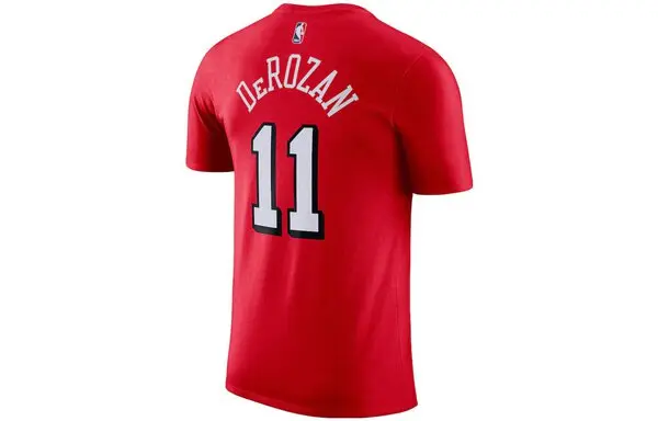 Nike Chicago Bulls Derozan Number 11 Short Sleeve T-shirt - Multi-color