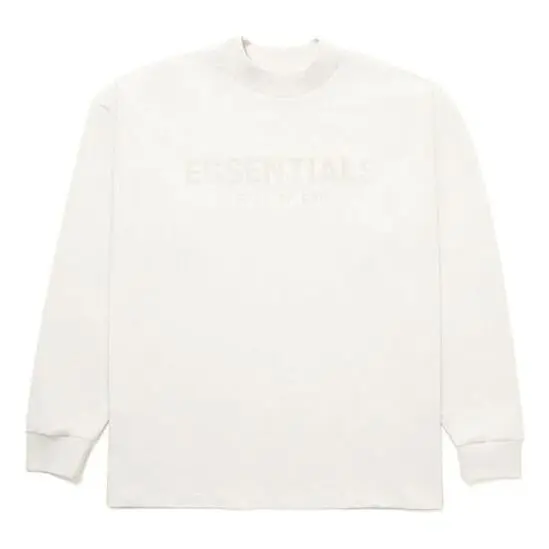 Fear Of God Fw21 Innersect Long Sleeve Logo Tee 'greige - Beige/grey
